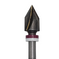 Carbide Tip V-Bit 60 Degree - 1/2 in Cutting x 1/4 in Shank ...