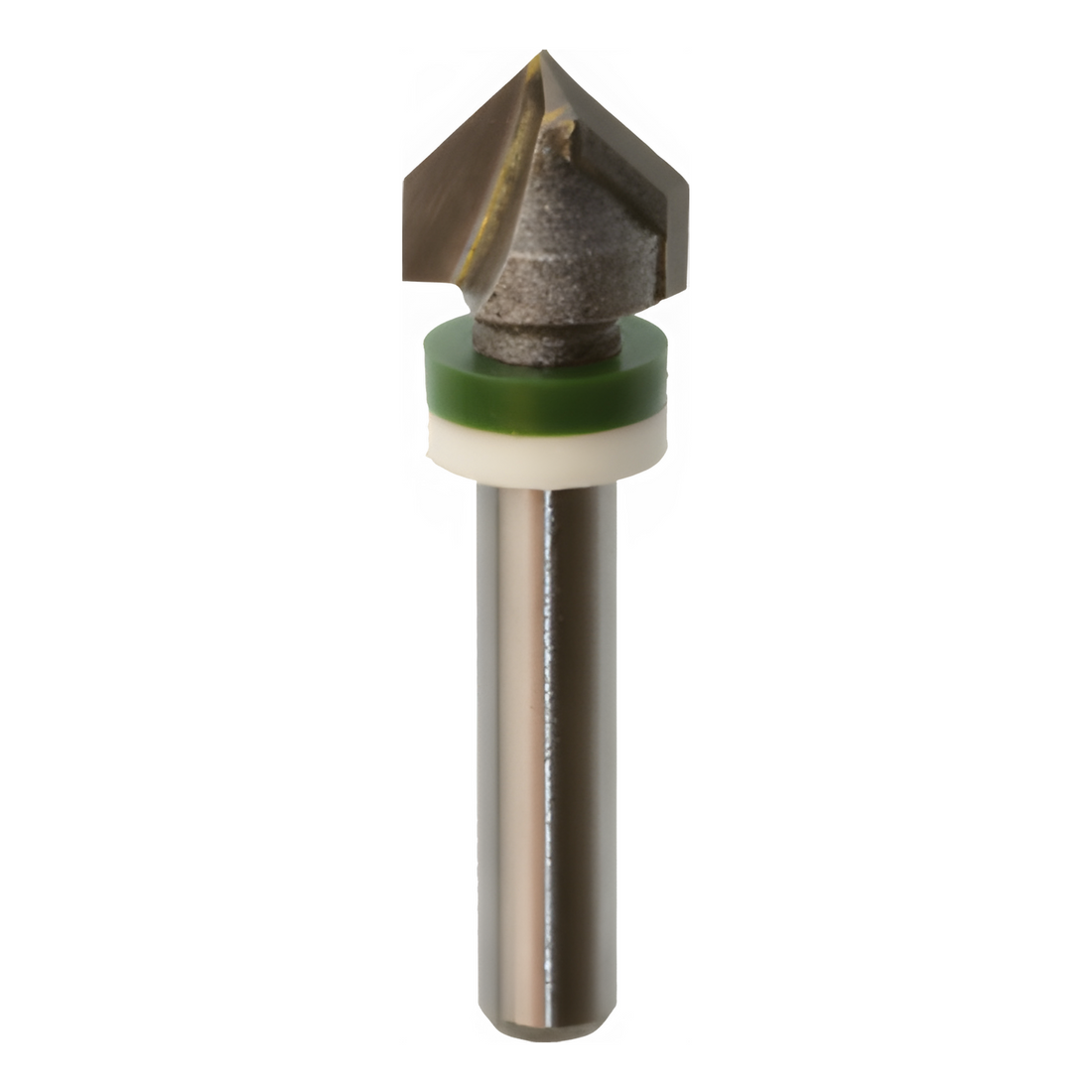 Carbide Tip V-Bit 90 Degree - 1/2 in Cutting x 1/4 in Shank ...